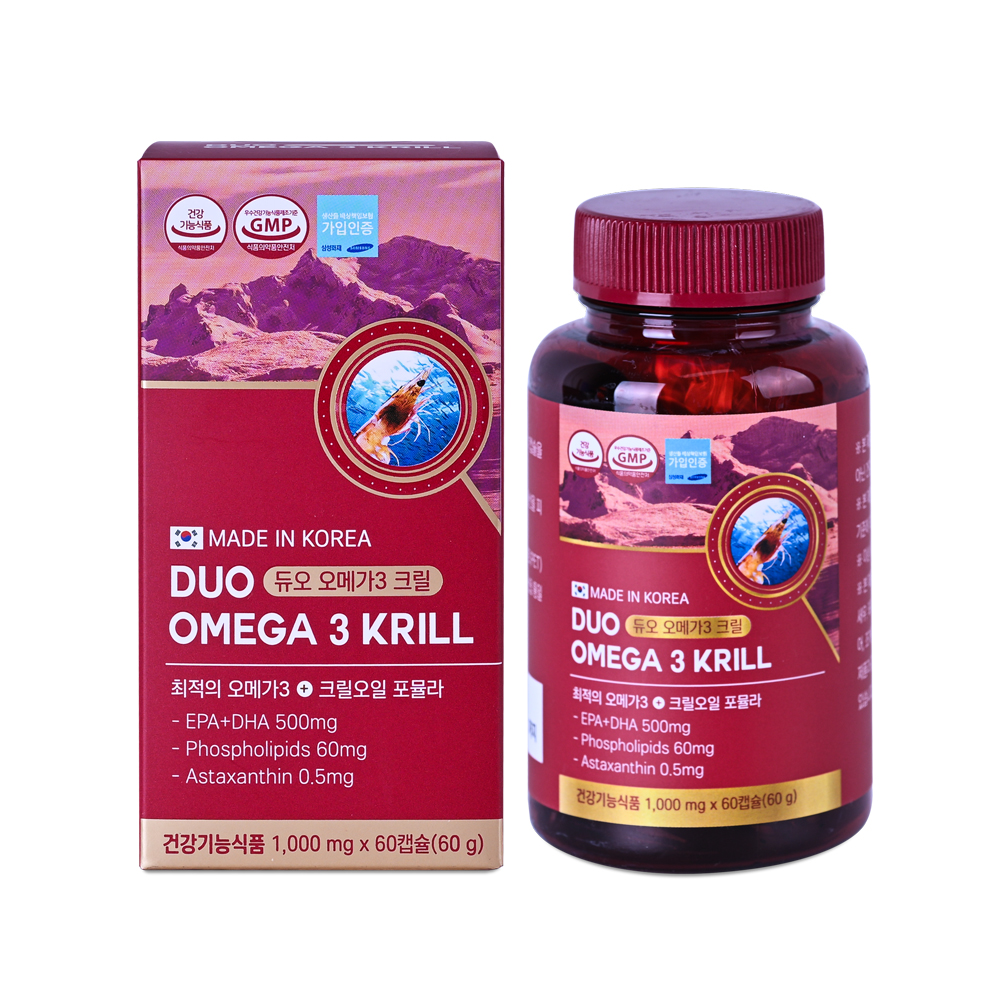 Duo Omega 3 Krill - 한미양행